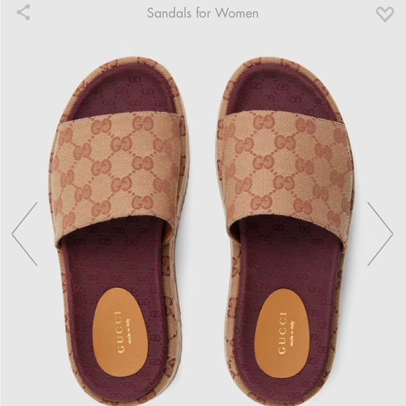 Gucci | Shoes | Gucci Platform Sandals | Poshmark